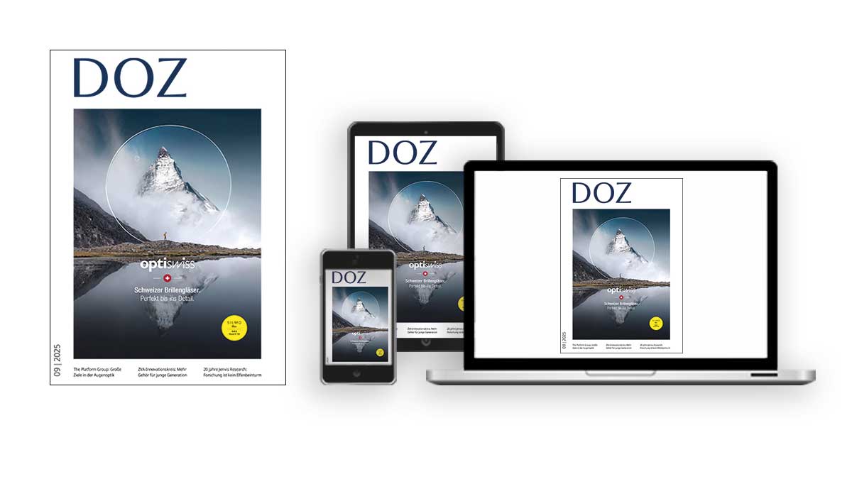 Neue DOZ mit Fokus auf "Augengesundheit und Presbyopie" | DOZ-Portal