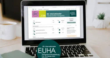 EUHA-Kongress 2025: Online-Ticketshop ist eröffnet | DOZ-Portal